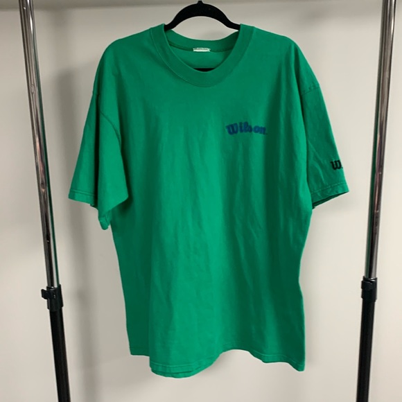 Wilson | Shirts | Vintage Wilson Green Tshirt Size 2x | Poshmark